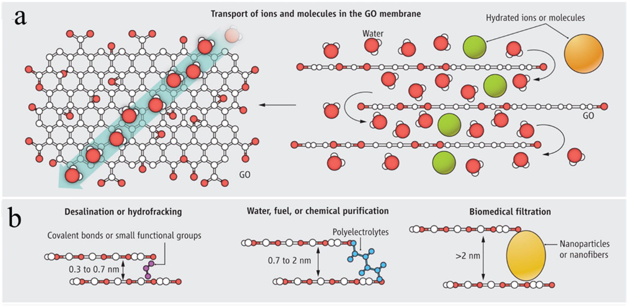 Two-dimensional materials for novel liquid separation membranes ...