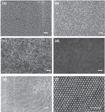 Simple and scalable preparation of master mold for nanoimprint ...