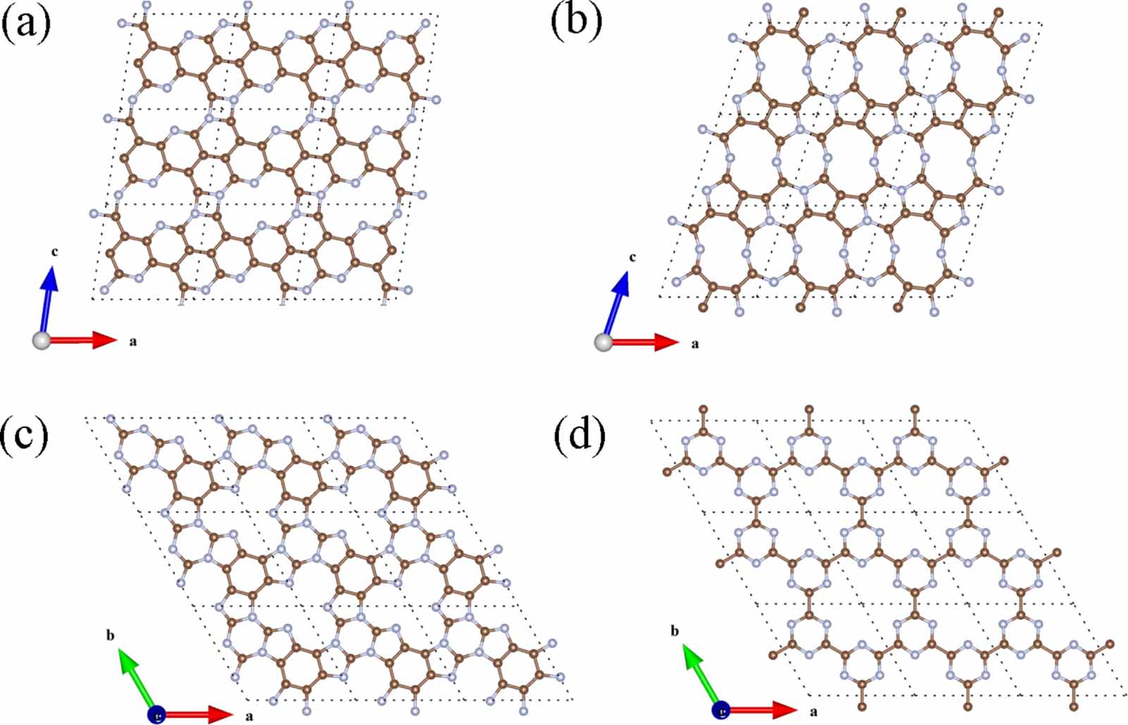Theoretical design of two-dimensional carbon nitrides - IOPscience