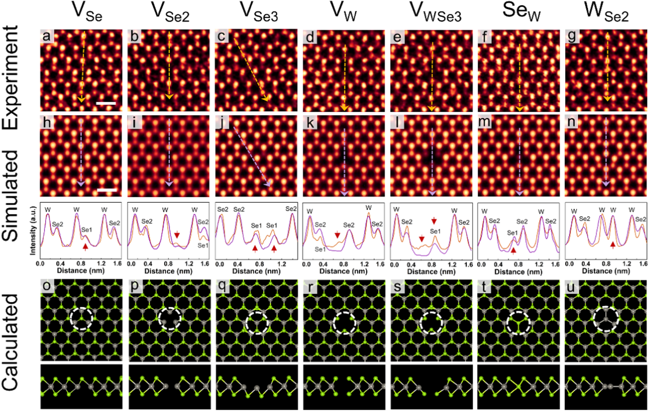 Quantify point defects in monolayer tungsten diselenide - IOPscience