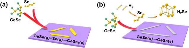 Controllable epitaxial growth of GeSe2 nanostructures and nonlinear ...