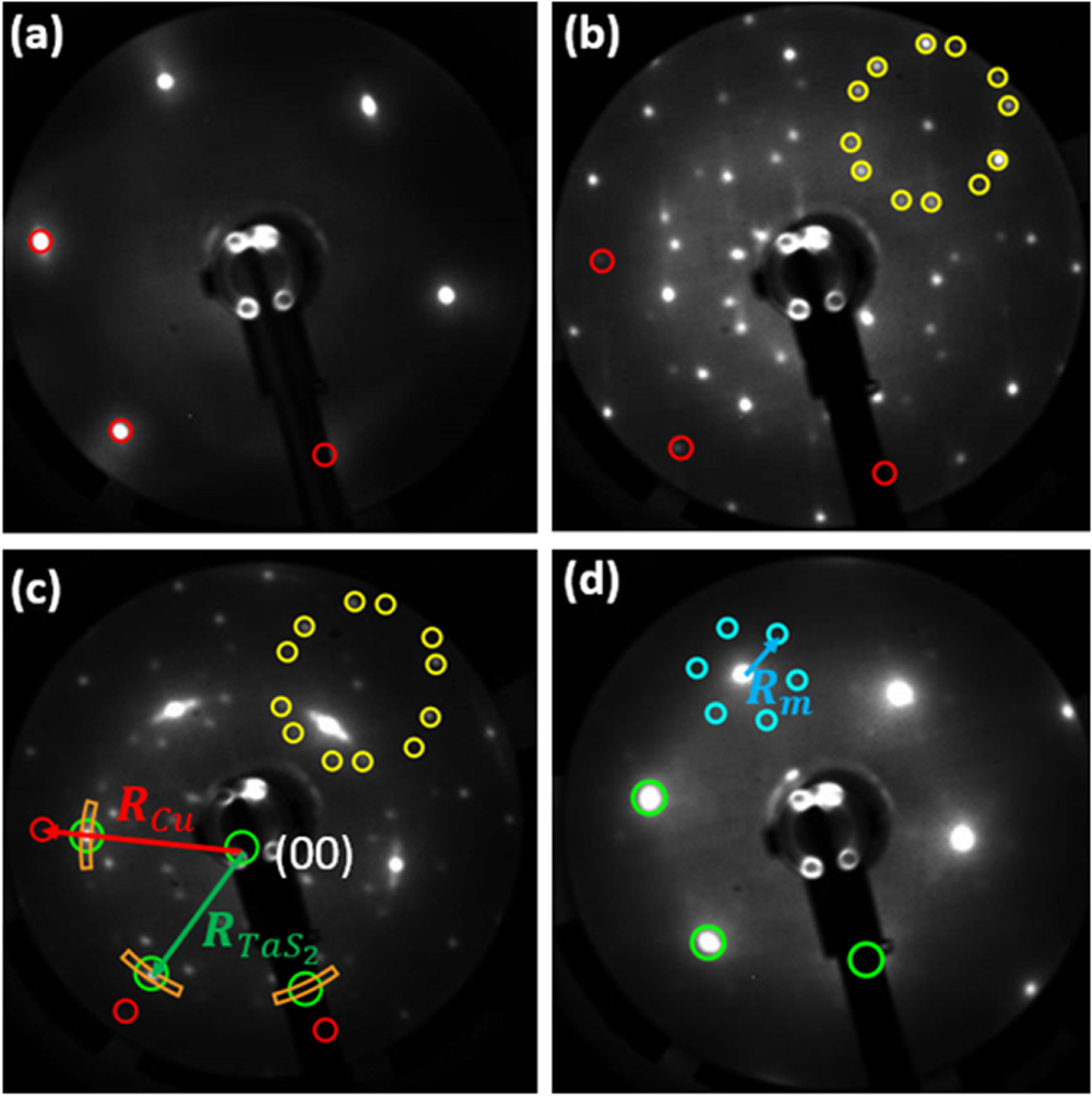 Exploring the growth and oxidation of 2D-TaS2 on Cu(111) - IOPscience