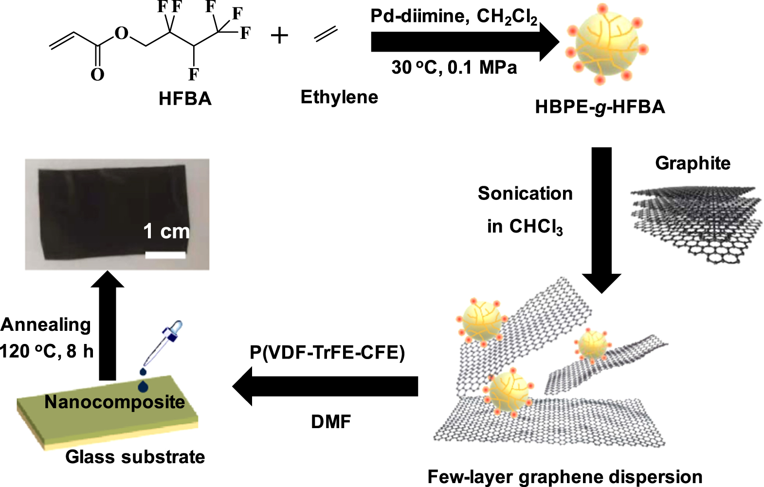 One-pot synthesis of hexafluorobutyl acrylate hyperbranched copolymer ...
