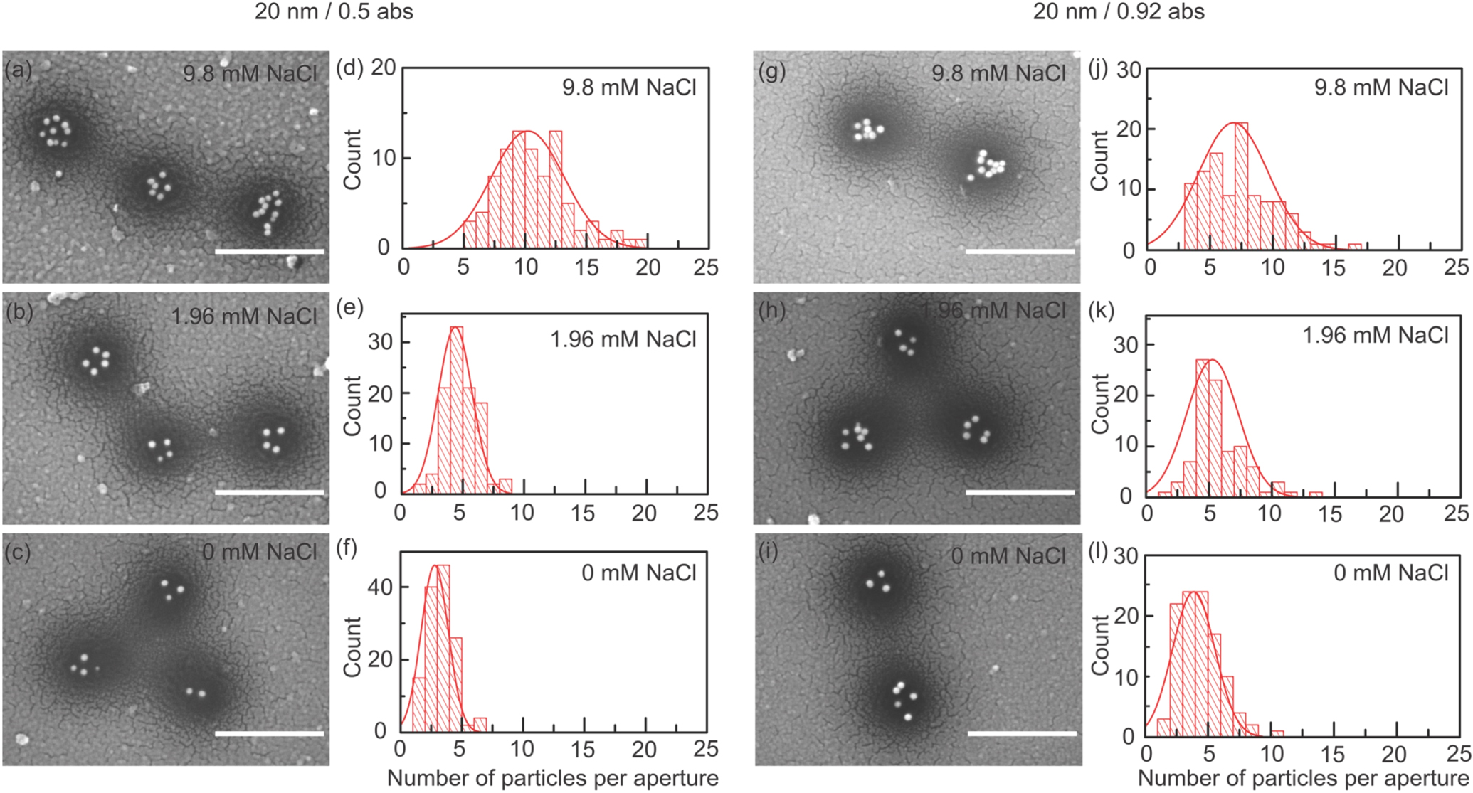 Controlled assembly of gold nanoparticles in resonant gold ...