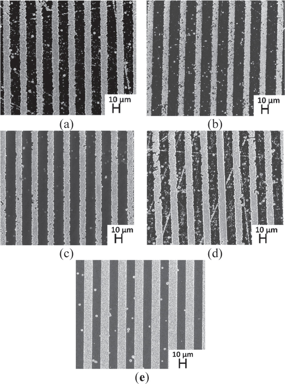 Nano- and micro-crystalline diamond film structuring with electron beam ...