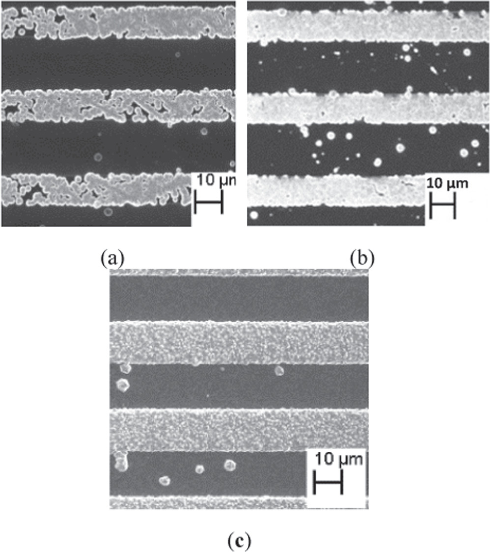 Nano- and micro-crystalline diamond film structuring with electron beam ...