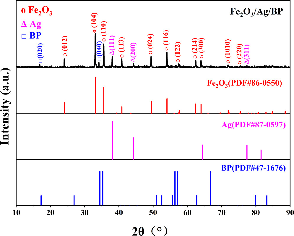 Porous rod-shaped Fe2O3/Ag/BP: a novel substrate for highly sensitive ...