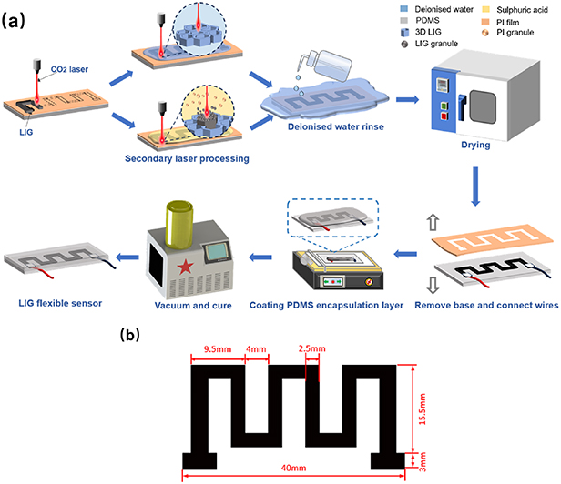 A high-performance, sensitive, low-cost LIG/PDMS strain sensor for ...
