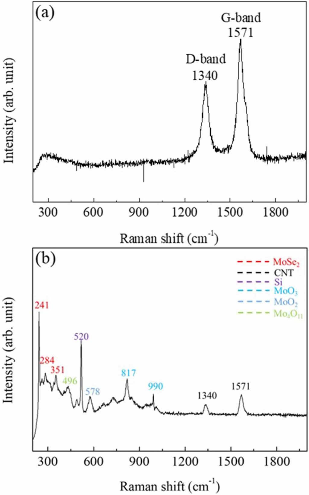 Hive-shaped carbon nanotubes coated with MoSe2 as an electrochemical ...