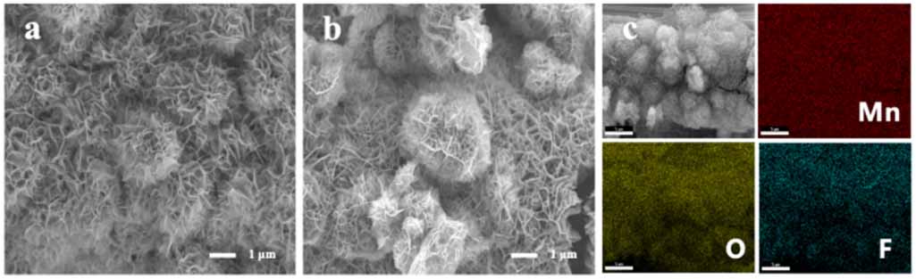 Manganese valence modulation in δ-MnO2 via F-doping for enhanced ...