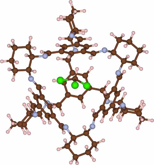 Accurate computation of gas binding in the nanoscale porous organic ...