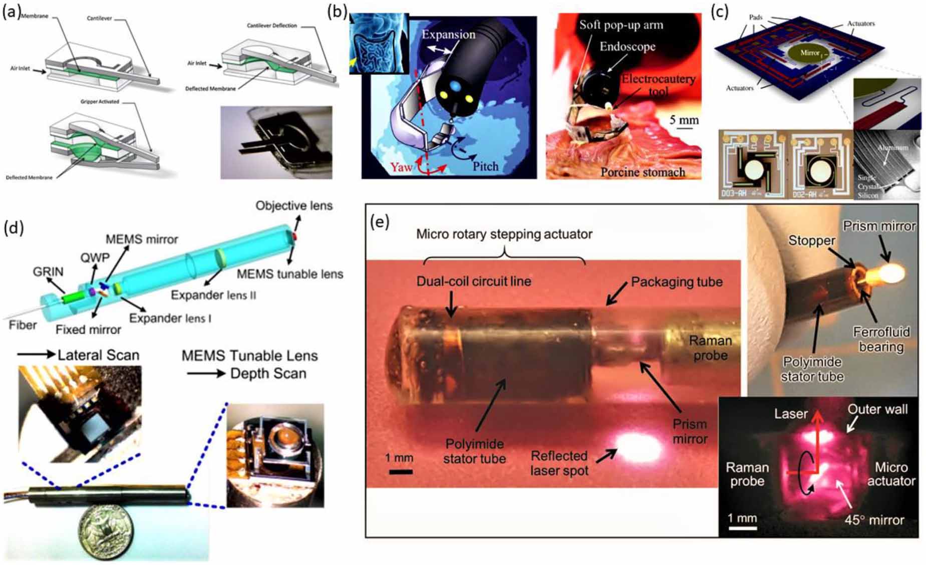 MEMS actuators for biomedical applications: a review - IOPscience