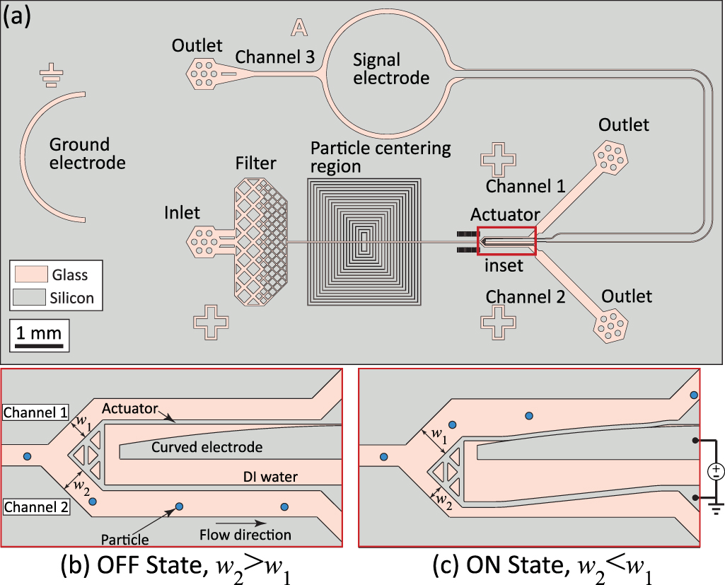 Statics and dynamics of an underwater electrostatic curved electrode ...