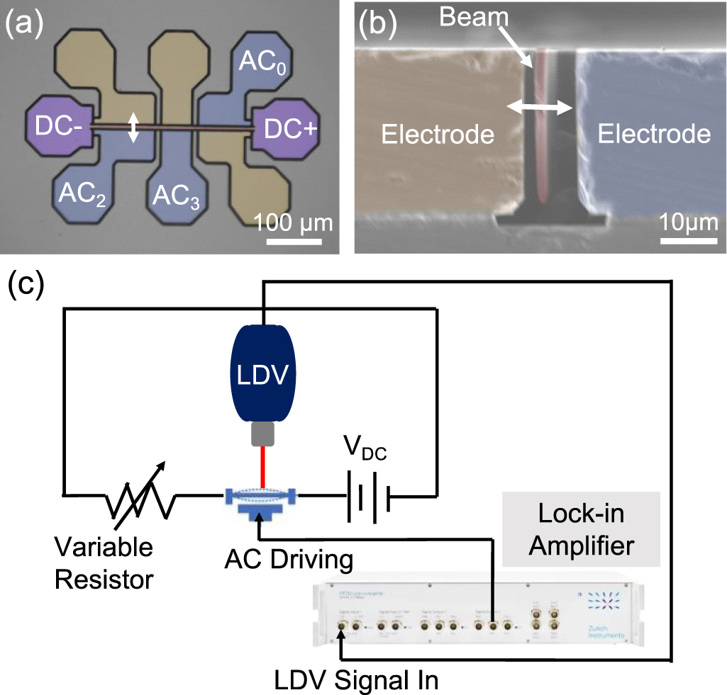 One-to-two internal resonance in a micro-mechanical resonator with ...
