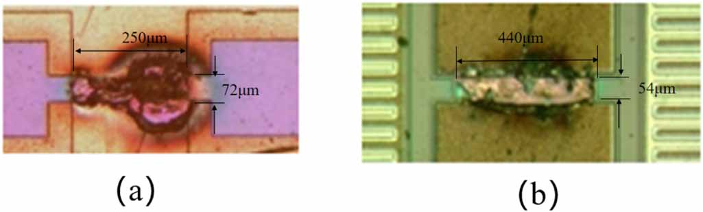 Characteristics of an antistatic semiconductor bridge based on micro ...