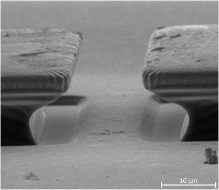 High thickness material lift-off using multi-layer photoresist - IOPscience