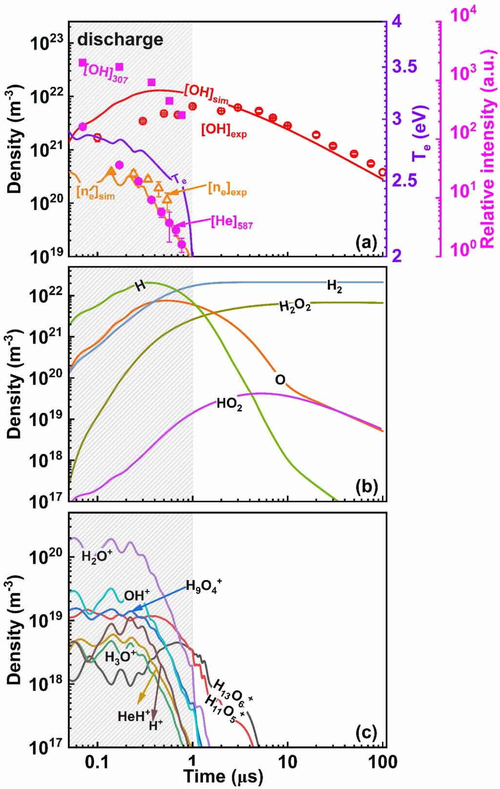 Plasma–liquid interactions: an experiment and simulation study on ...