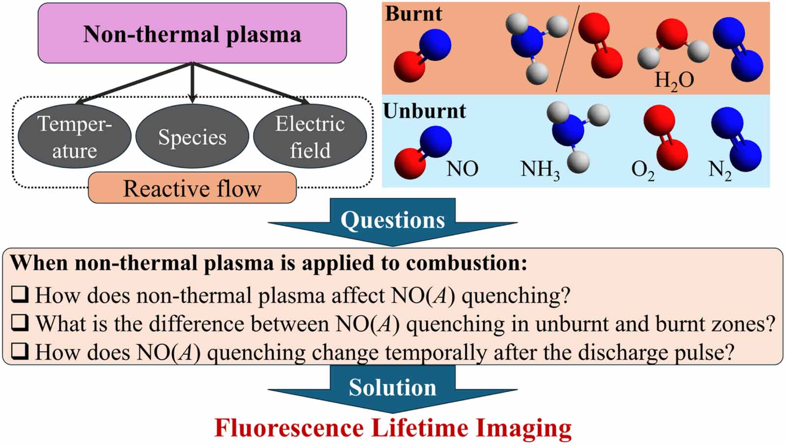 Fluorescence lifetime imaging of nitric oxide in nanosecond pulsed ...