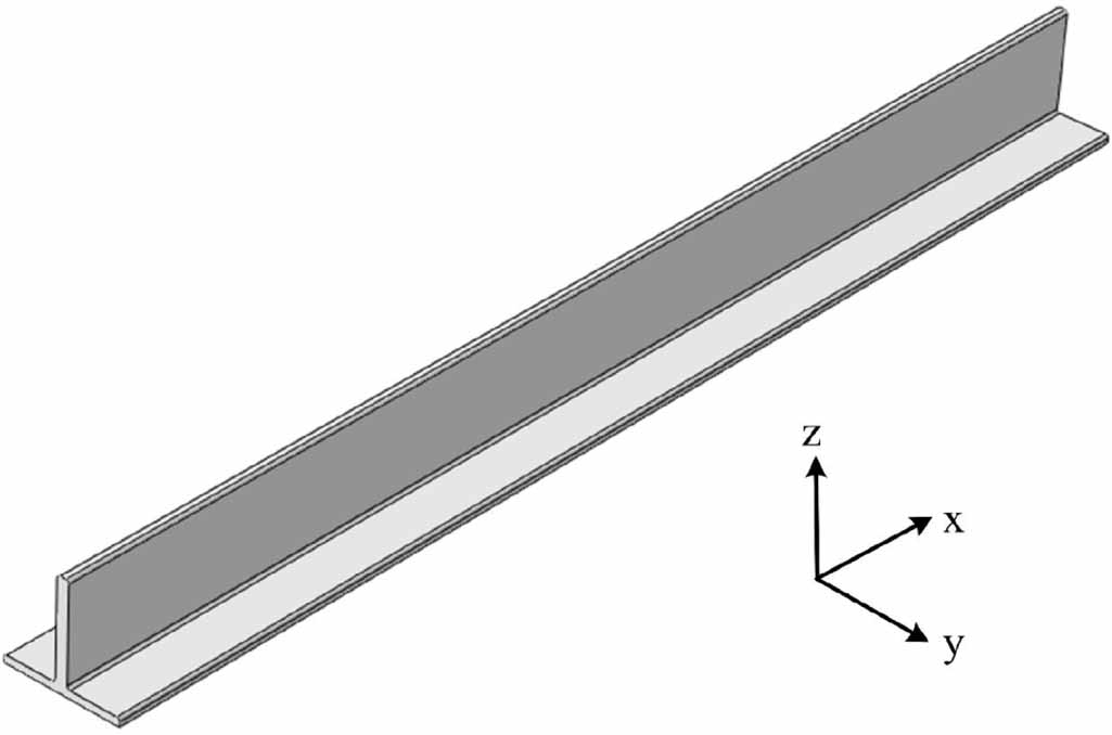 Excitation of guided wave modes in arbitrary cross-section structures by applied surface ...