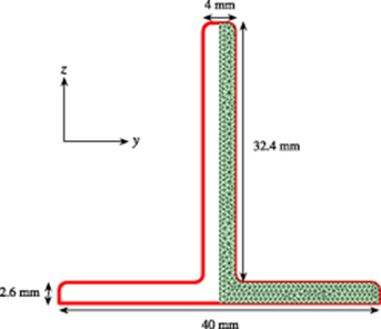 Excitation of guided wave modes in arbitrary cross-section structures by applied surface ...