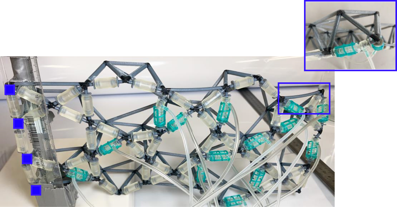 Actuator placement optimization in an active lattice structure using generalized pattern search ...