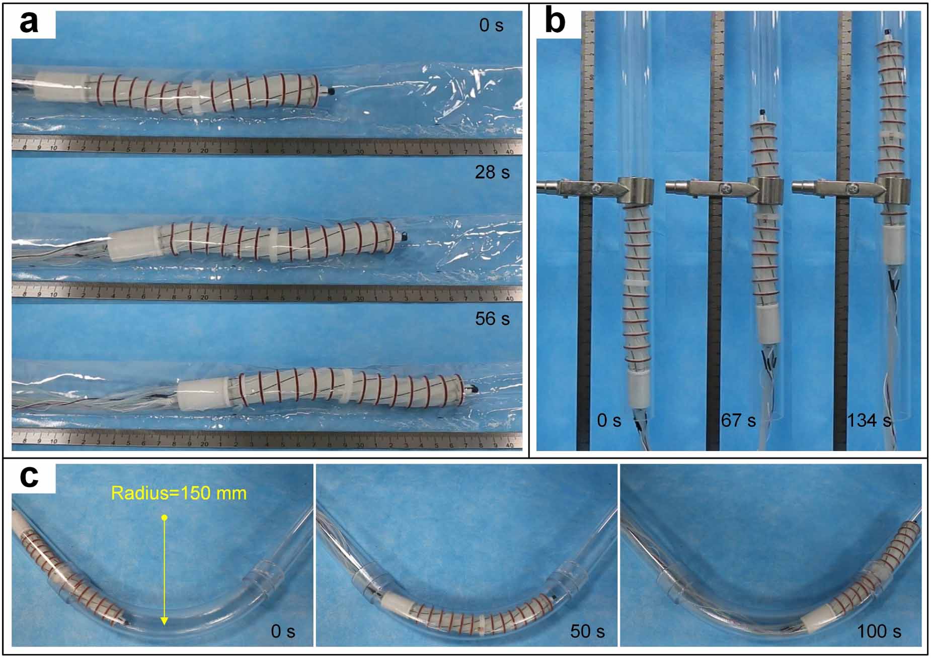 Novel shape-lockable self-propelling robot with a helical mechanism and ...