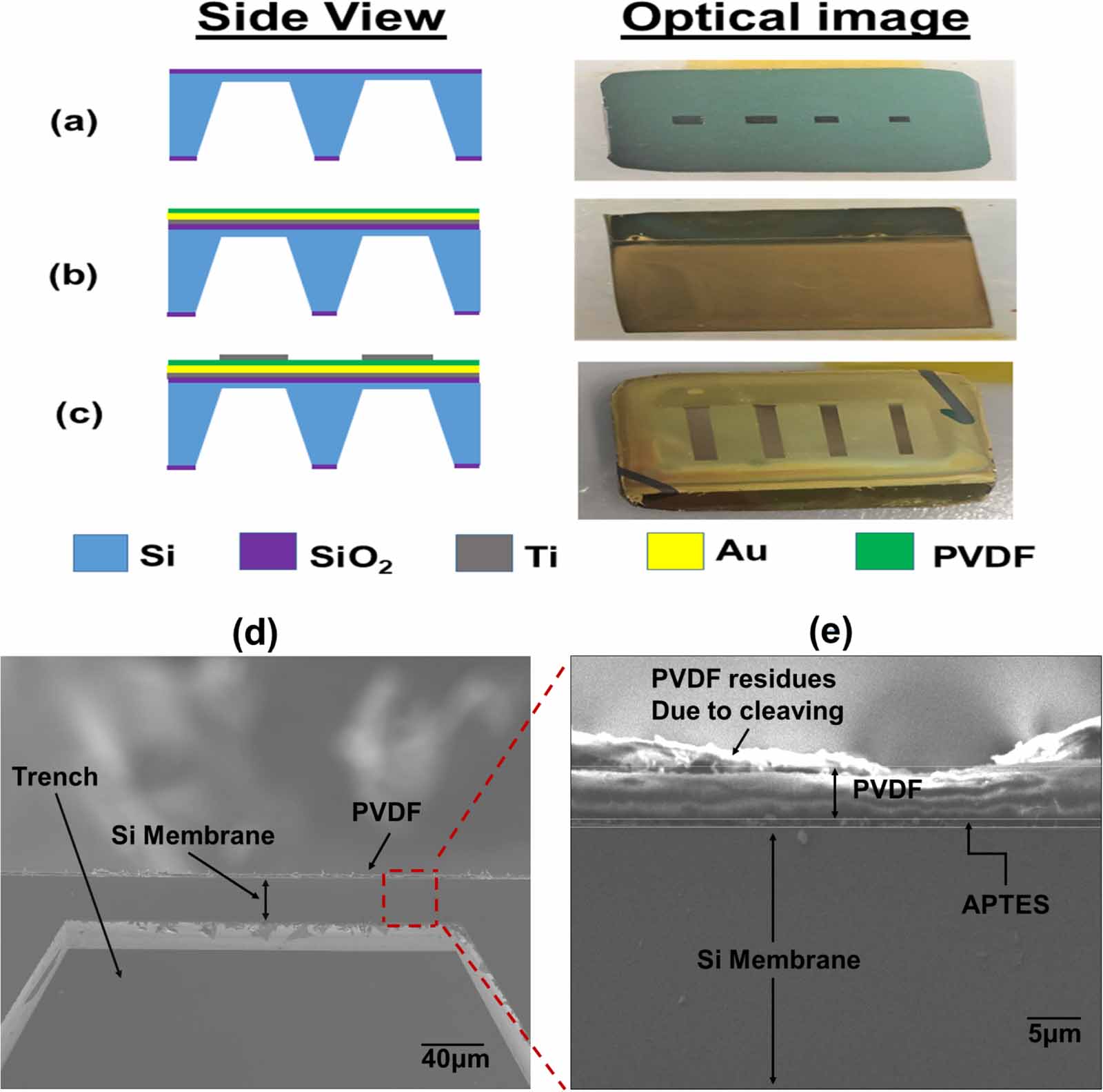 Preparation and optimization of PVDF thin films for miniaturized sensor ...