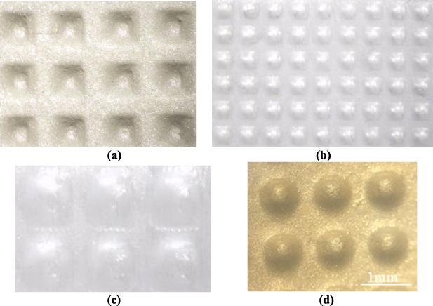 Highly linear capacitive tactile sensor with elastic dome-shaped ...