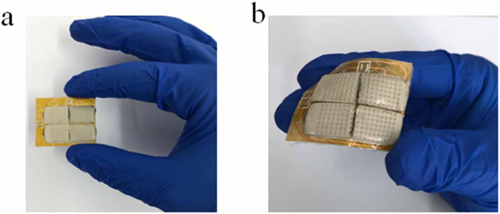 Highly linear capacitive tactile sensor with elastic dome-shaped ...