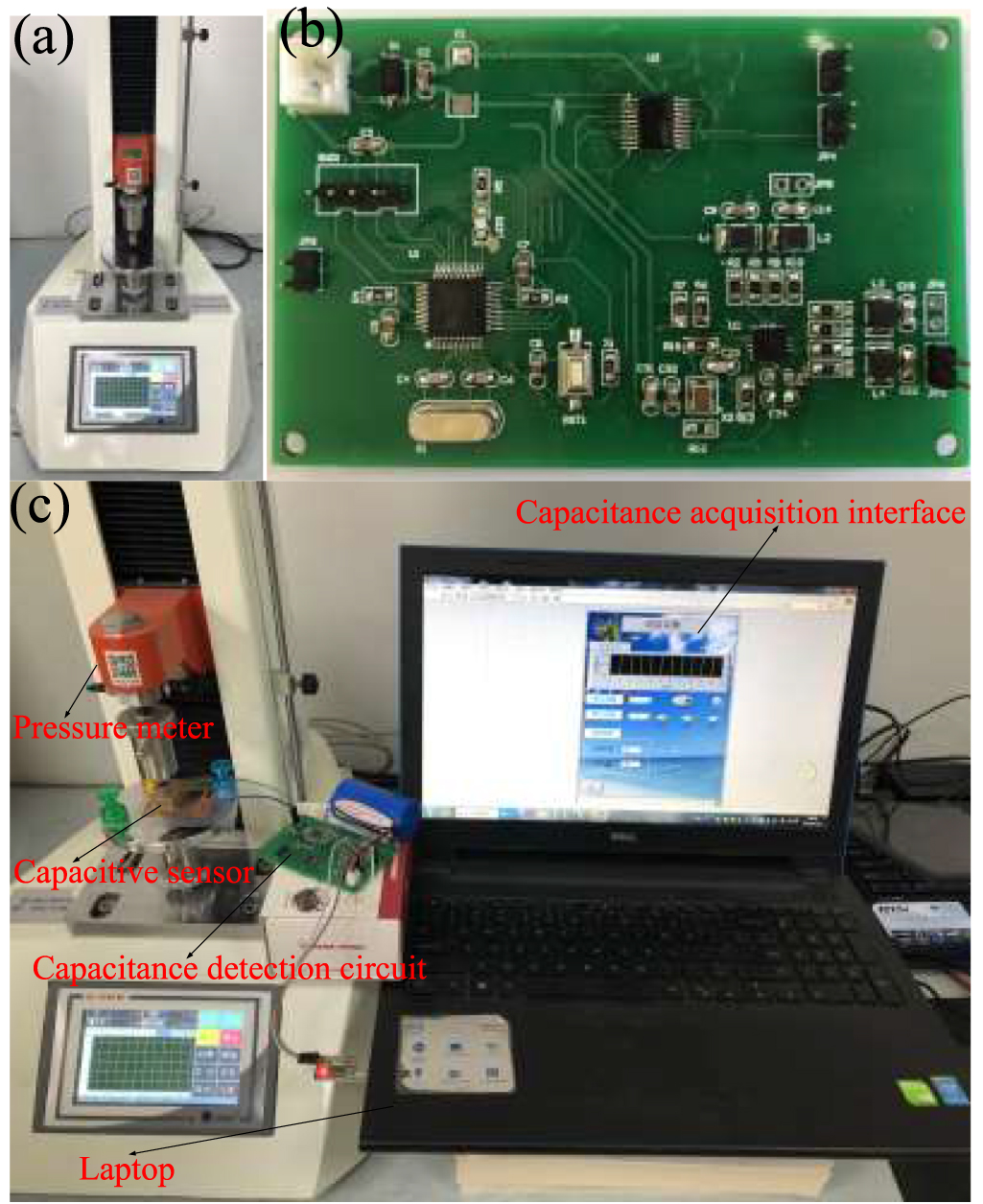 Highly linear capacitive tactile sensor with elastic dome-shaped ...