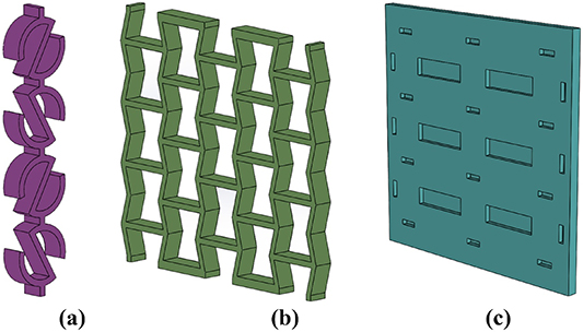 Design of novel 3D auxetic structures based on S-shaped unit-cells ...