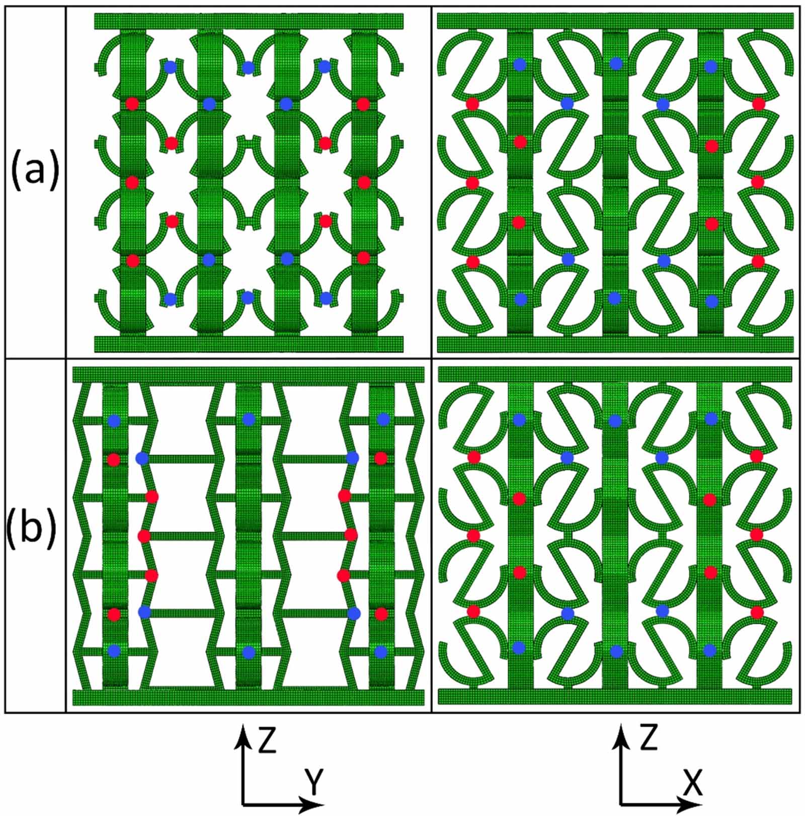 Design of novel 3D auxetic structures based on S-shaped unit-cells ...