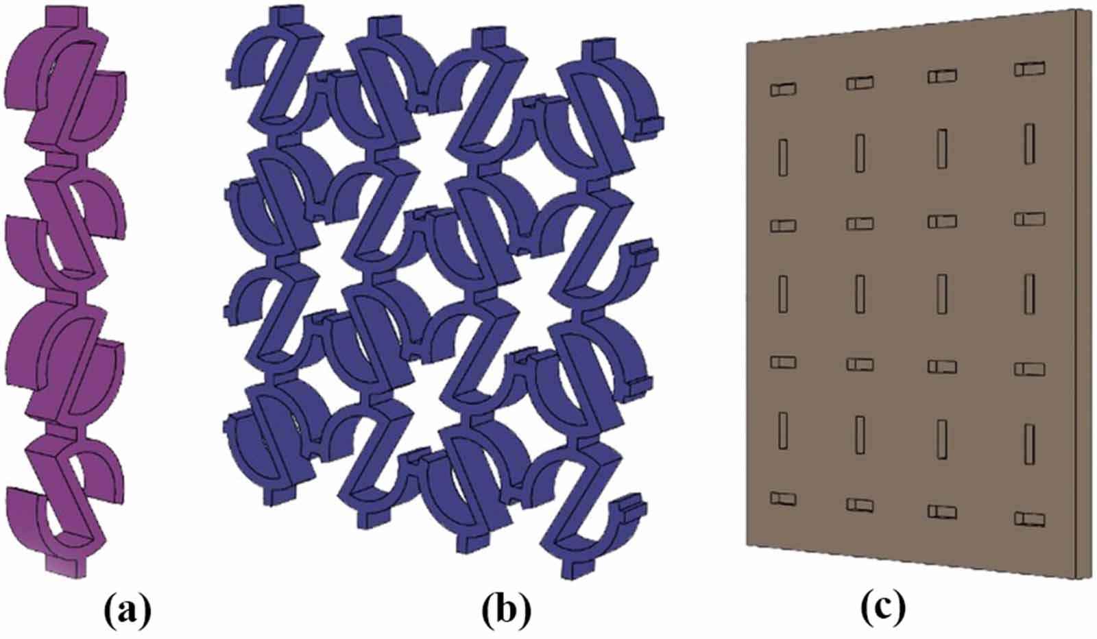 Design of novel 3D auxetic structures based on S-shaped unit-cells ...