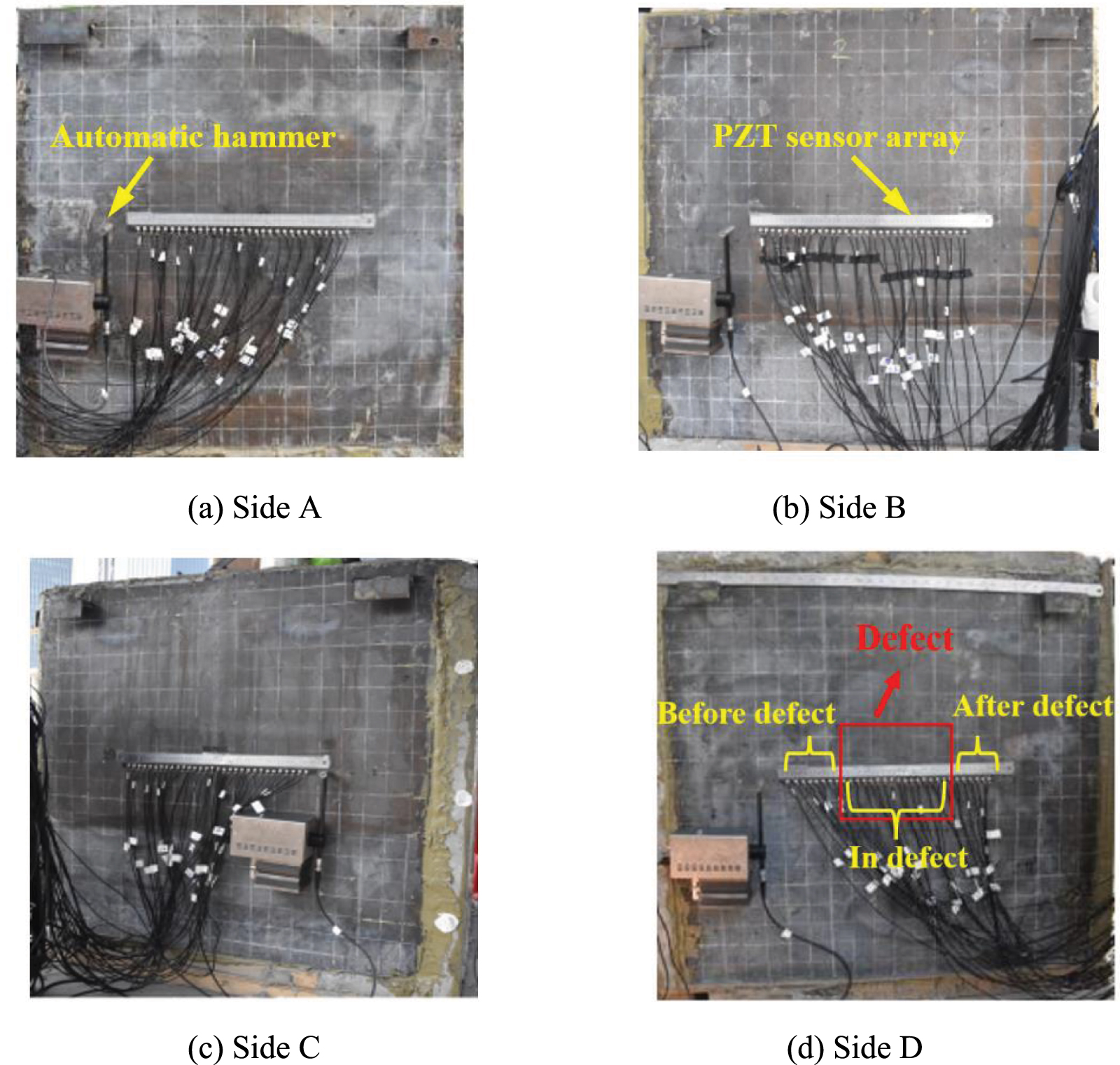 Experimental investigation on interfacial defect detection for SCCS ...
