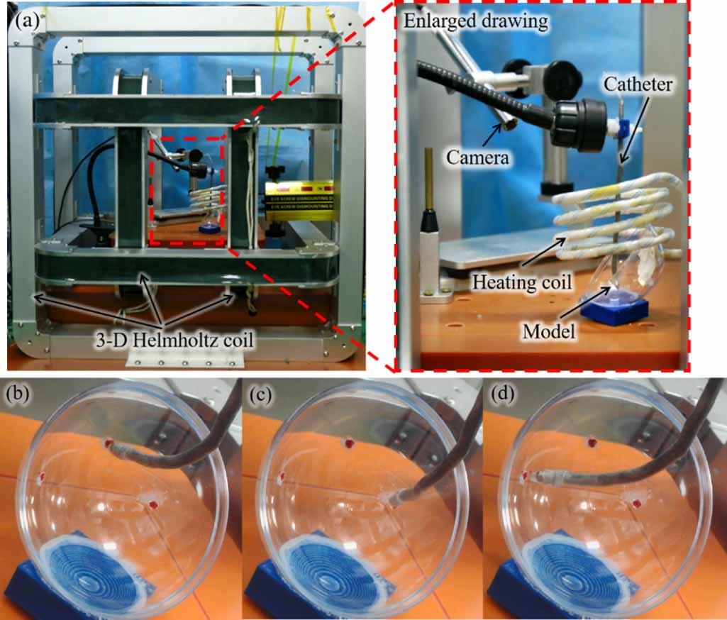 A novel flexible catheter with integrated magnetic variable stiffness ...