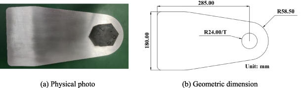 Hole-edge crack monitoring in attachment lug with large bolt hole based ...