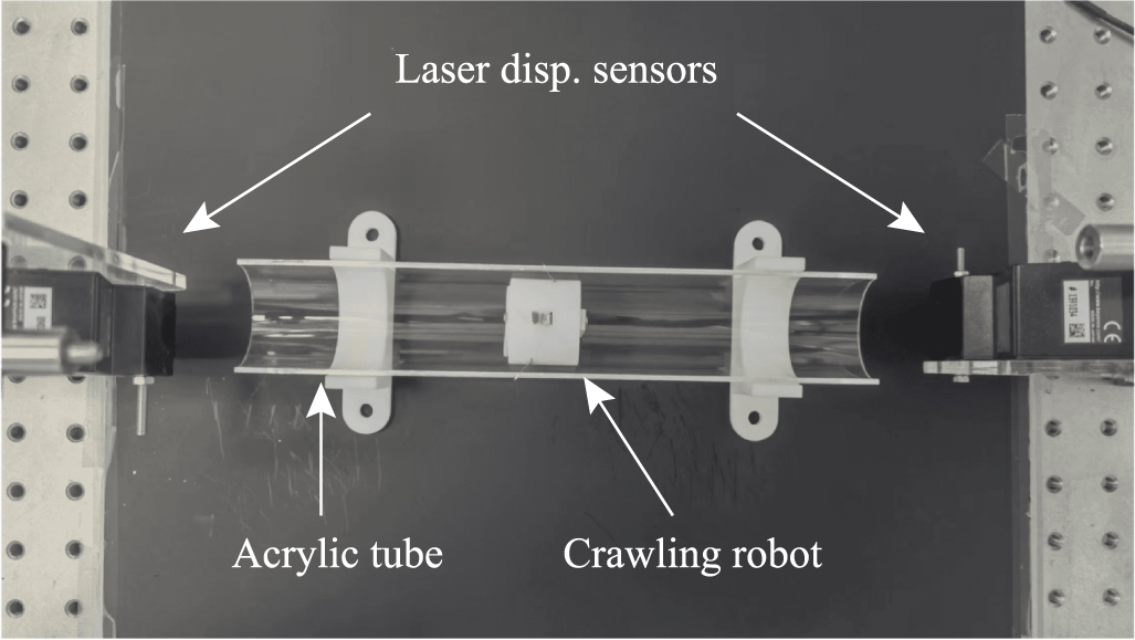 Actuation strategy characterizations of a vibro-impact crawling robot ...