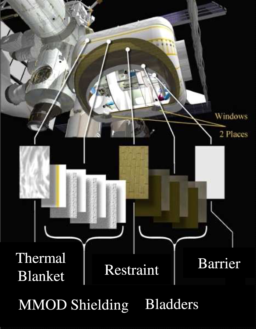 On-demand fabrication of piezoelectric sensors for in-space structural ...