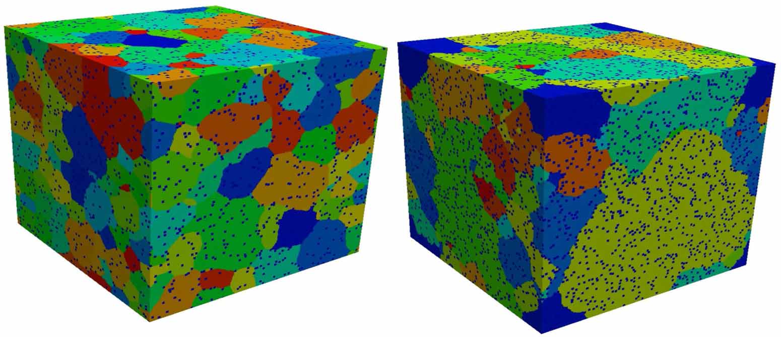 Parallel simulation via SPPARKS of on-lattice kinetic and Metropolis ...