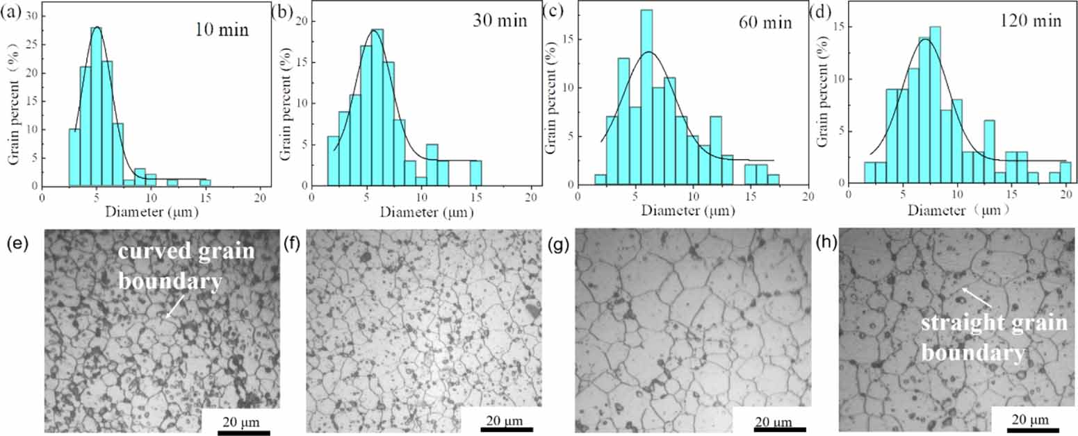 Modeling and simulation of grain growth for FGH96 superalloy using a ...