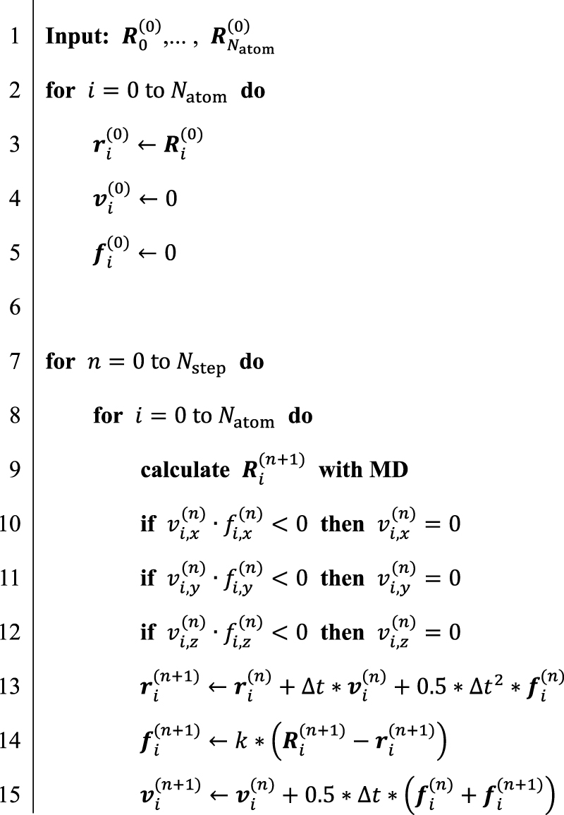 Atomic thermal fluctuation reduction method for robust local lattice ...