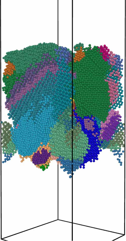 Polycrystalline silicon, a molecular dynamics study: I. Deposition and ...