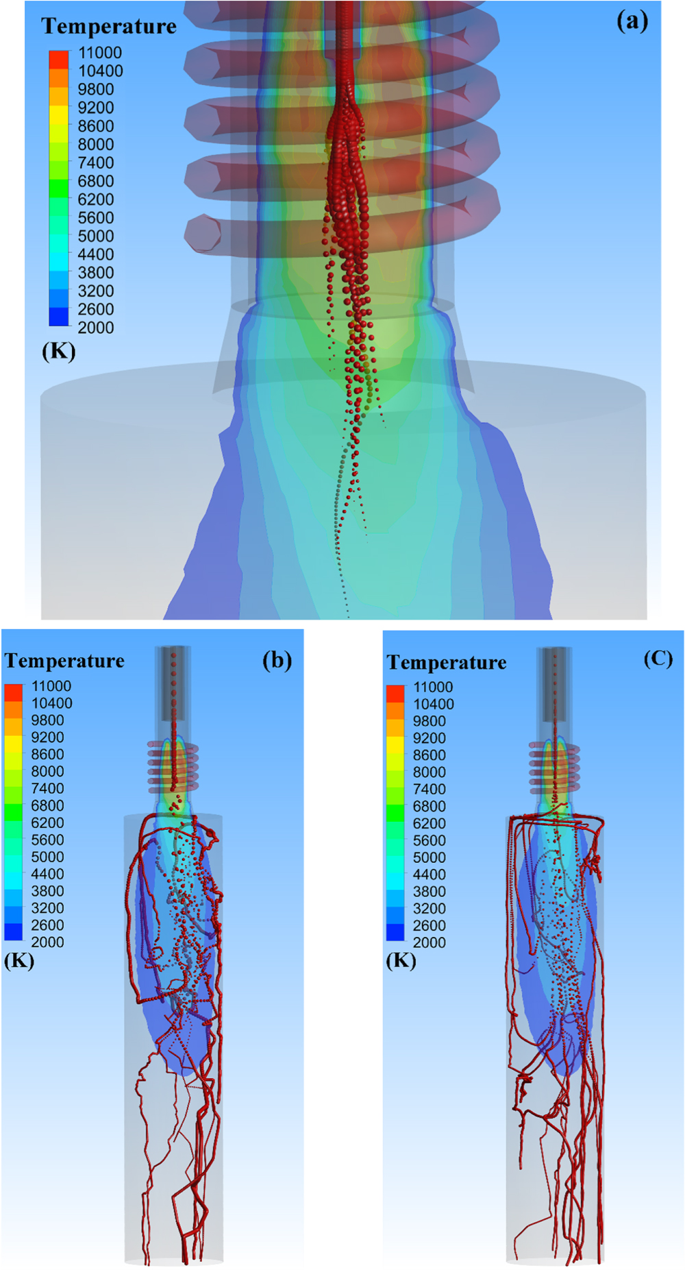 Three-dimensional numerical simulation of heating and melting behaviors ...