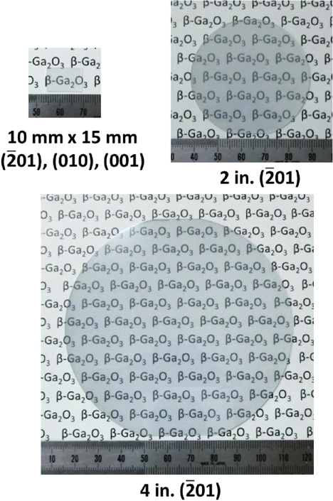 High-quality β-Ga2O3 single crystals grown by edge-defined film-fed ...