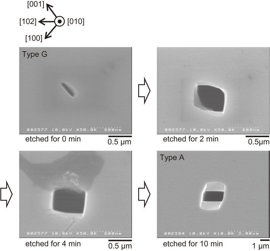 Origins of etch pits in β-Ga2O3(010) single crystals - IOPscience