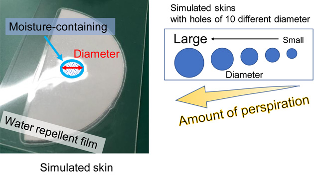 A compact perspiration meter system with capacitive humidity sensor for ...