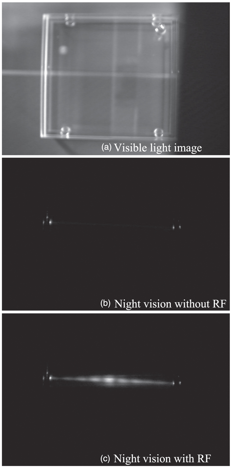 Visualization of radio-frequency waves via double resonance ...