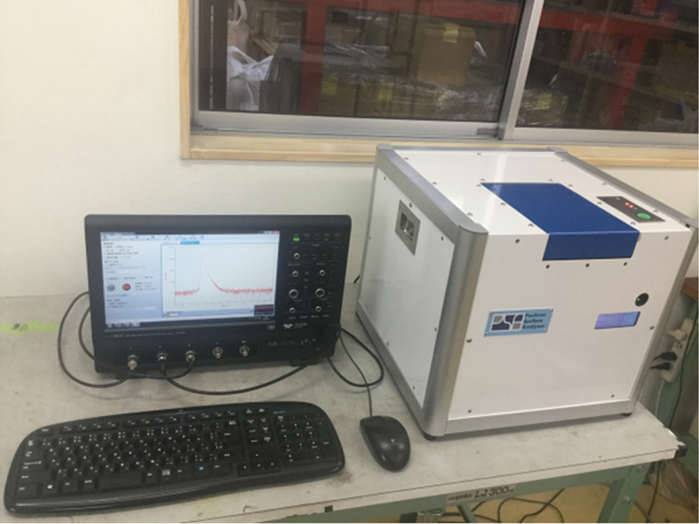 Development of a method for positron annihilation lifetime measurement ...