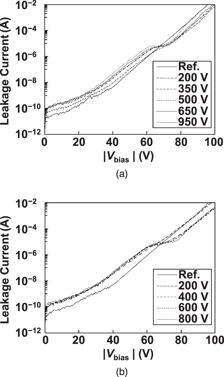 Characterization techniques of ion bombardment damage on electronic ...