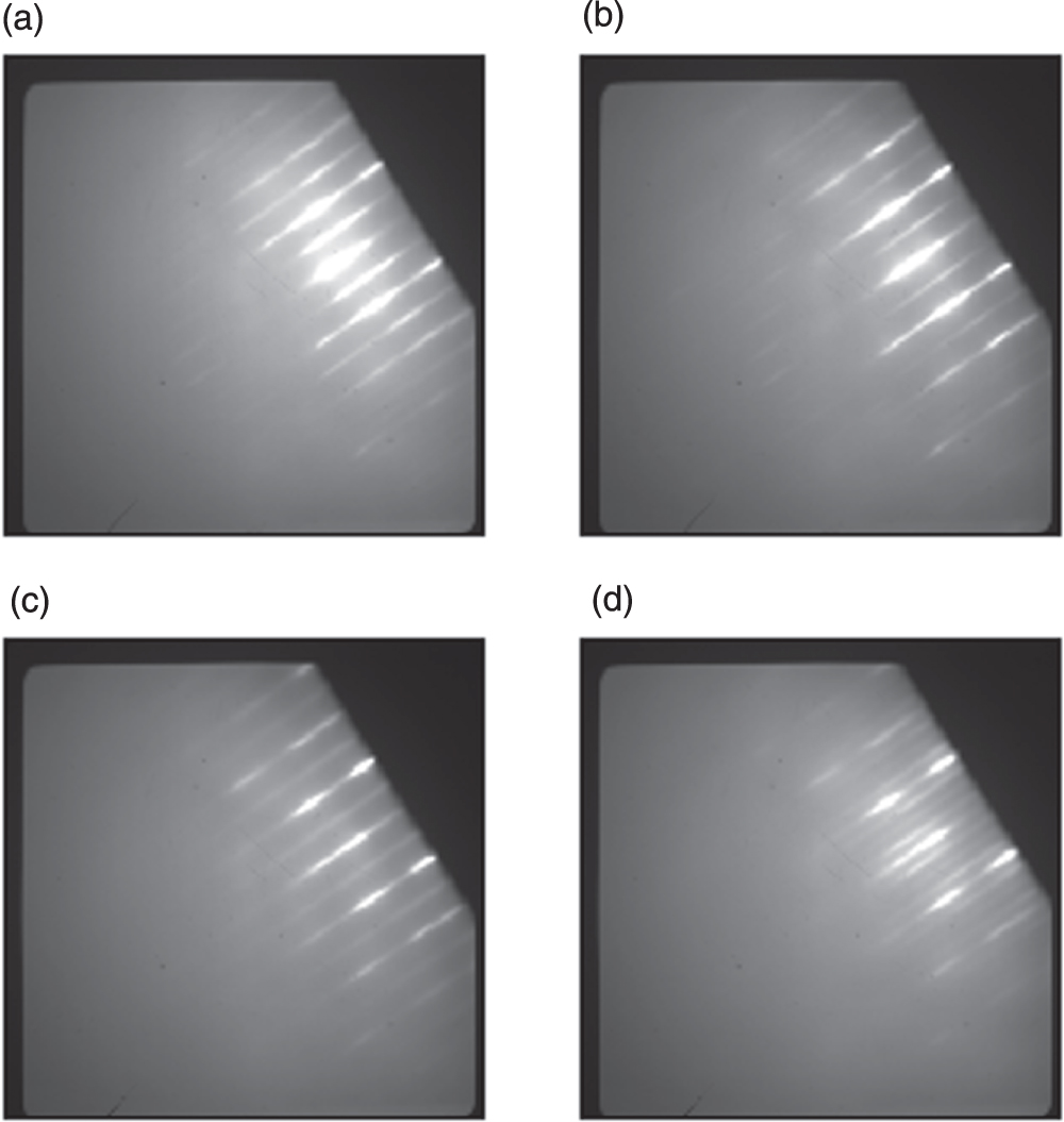 Classification of in situ reflection high energy electron diffraction ...